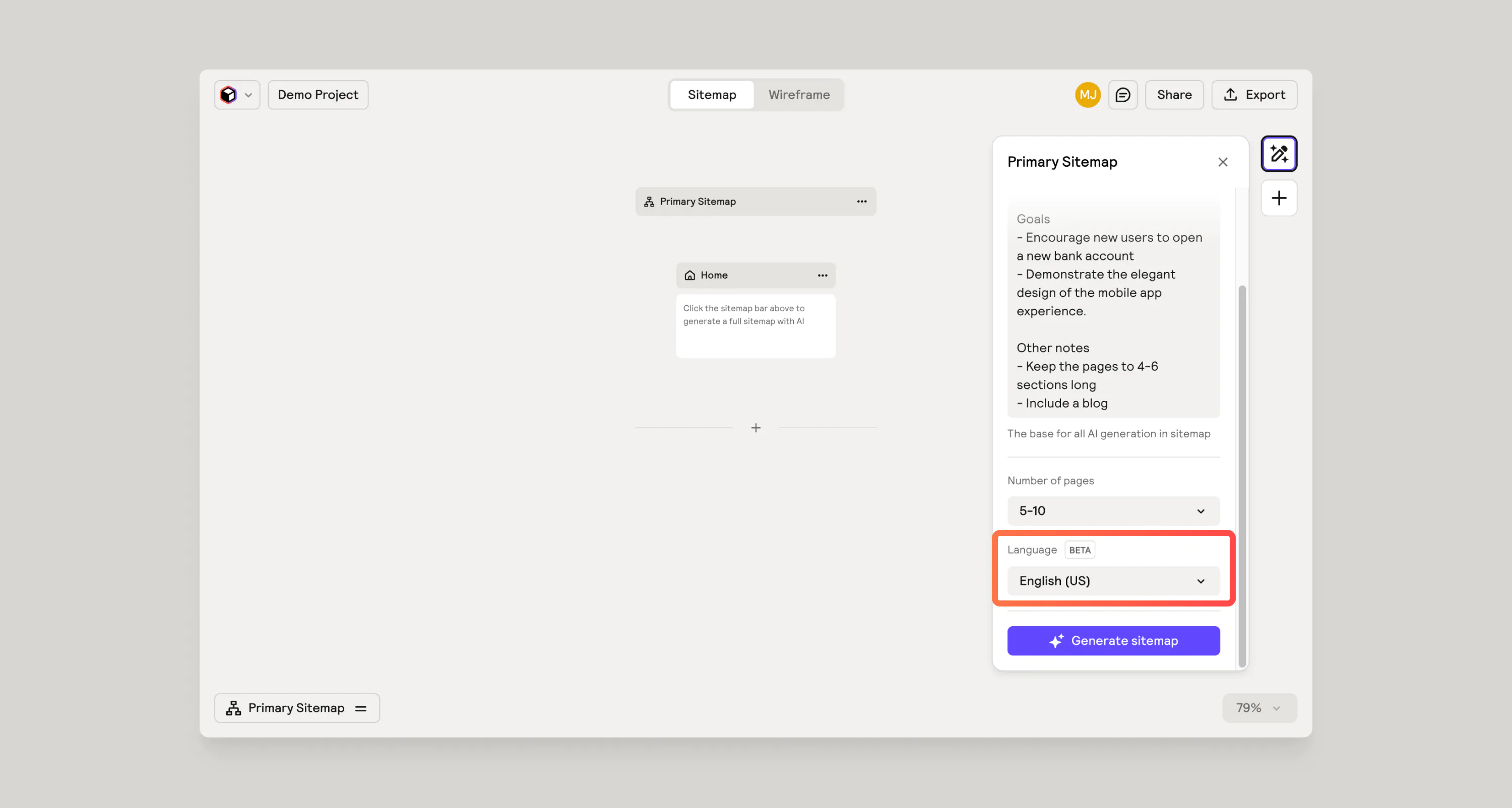 Building a sitemap with AI | Relume Resources